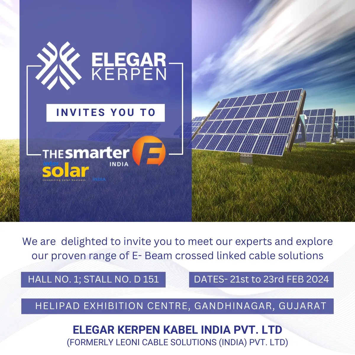 Elegar Kerpen Kabel India Pvt. Ltd - Leading Cable Manufacturer in India
